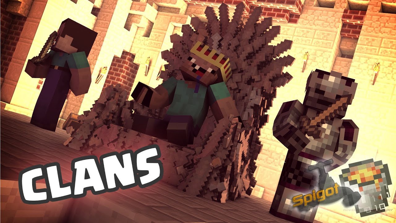 Minecraft Plugin Tutorial: Clans - YouTube