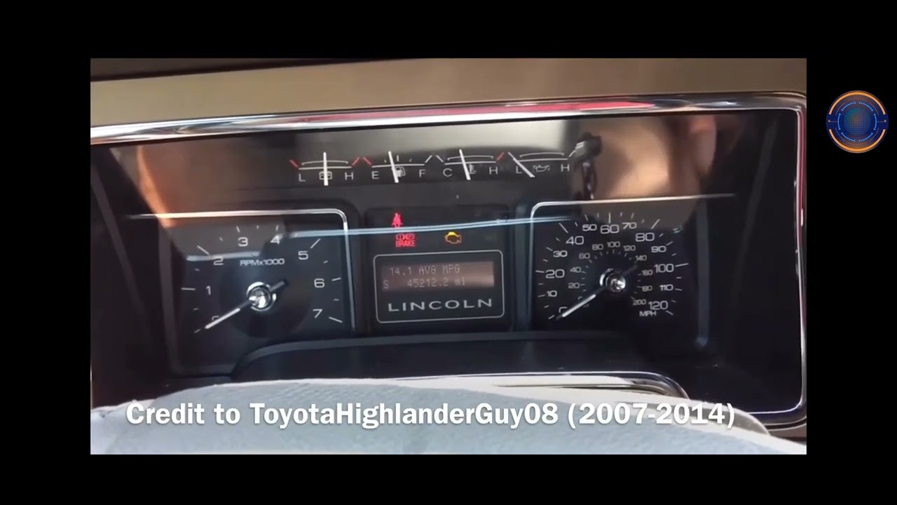 Lincoln navigator luxury sedan start up chime evolution - YouTube