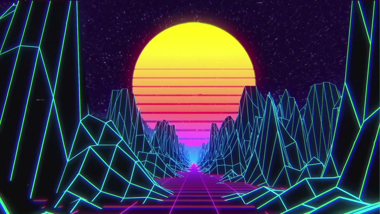 [4K][INTRO OUTRO] Fond Retro Néon 4 - YouTube