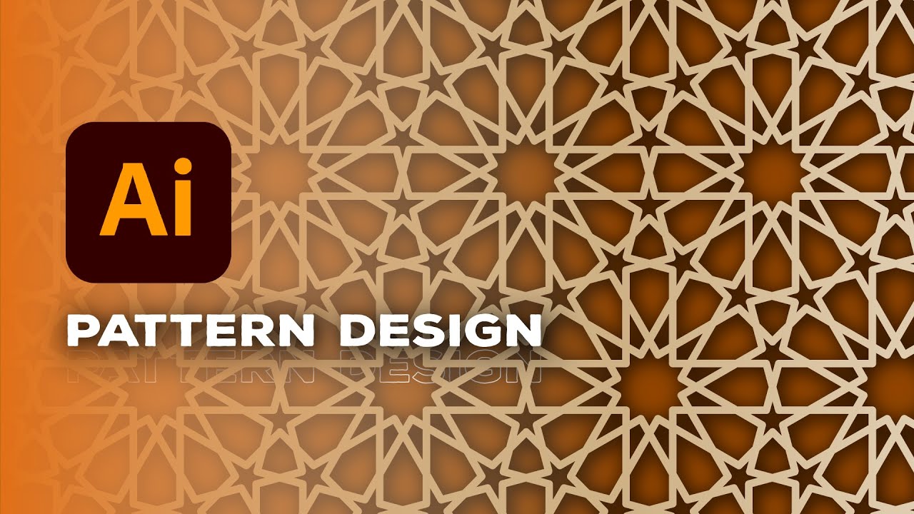 Islamic Geometric Pattern Design Tutorial / Adobe Illustrator - YouTube
