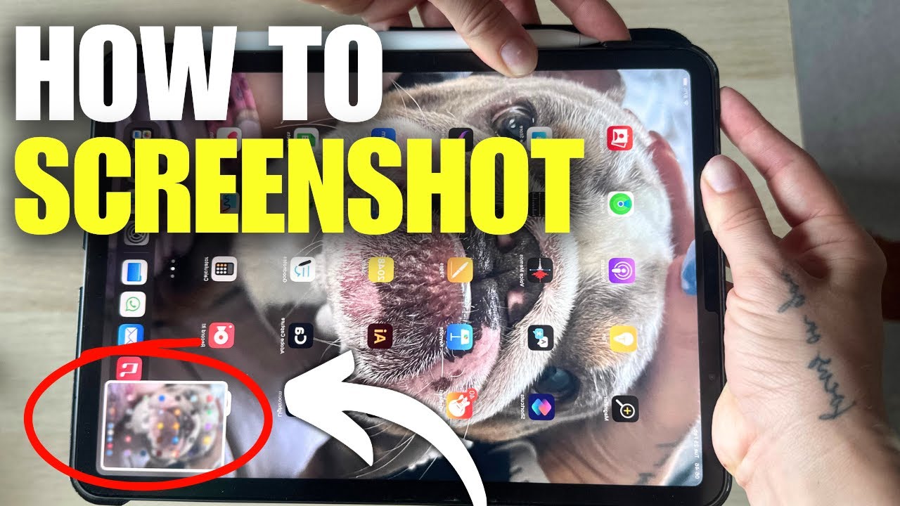 How To Take Screenshot on iPad Pro (Quick & Easy) - YouTube