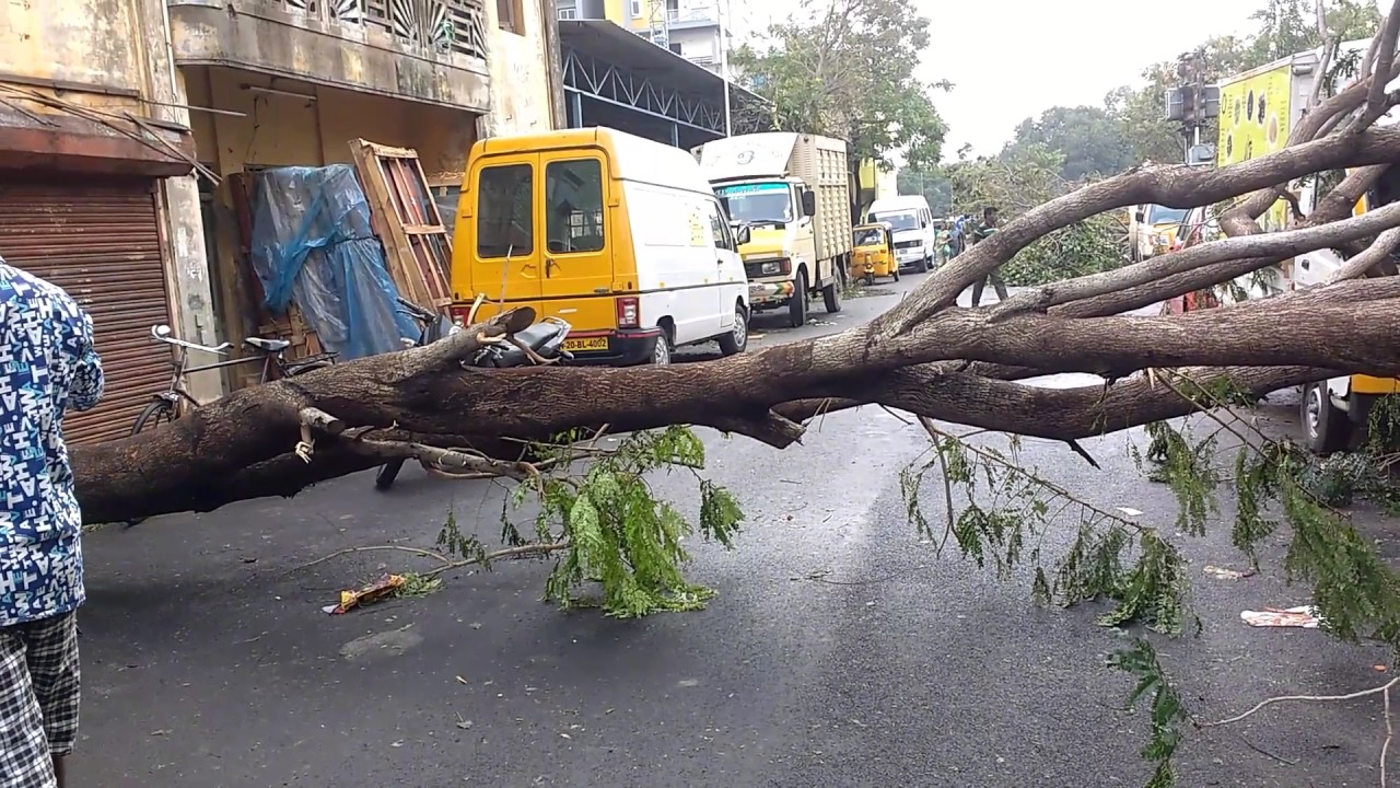 Vardha cyclone - YouTube