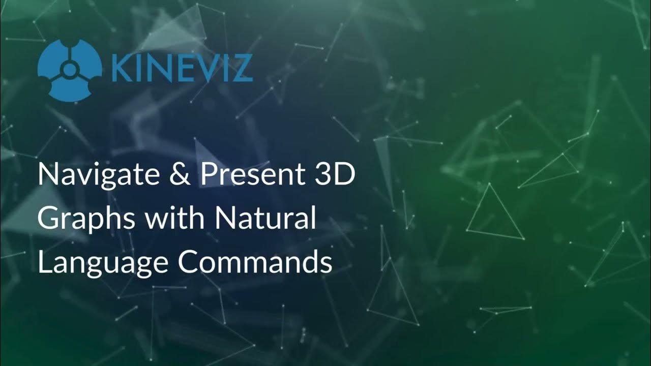 Navigate & Present 3D Graphs with Natural Language Commands - YouTube