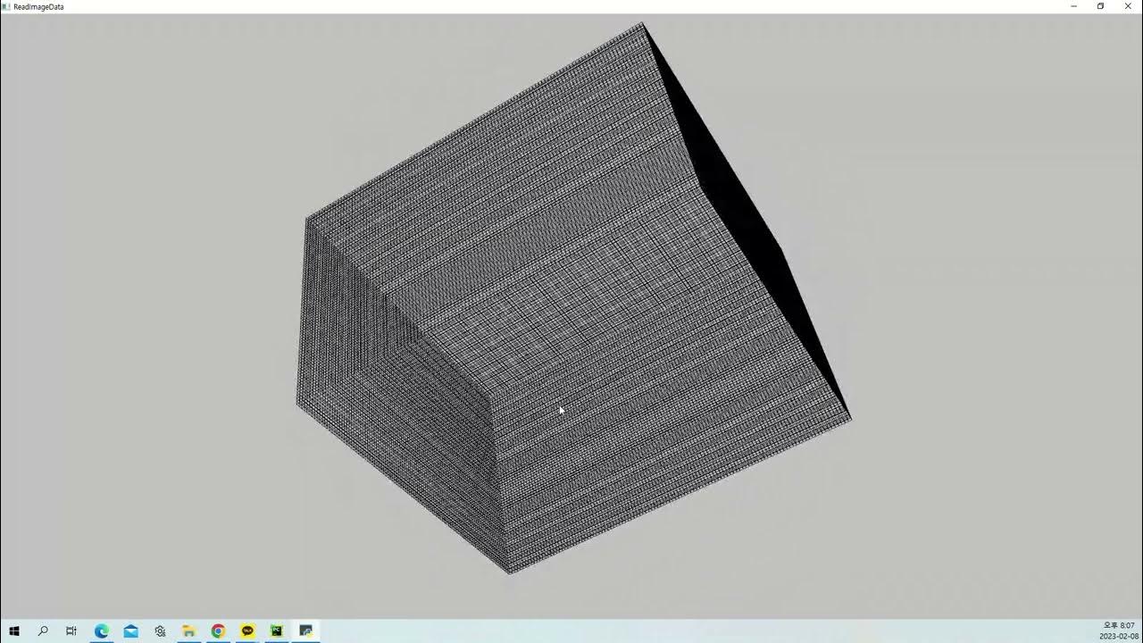 VTK Example - ReadImageData - python - YouTube