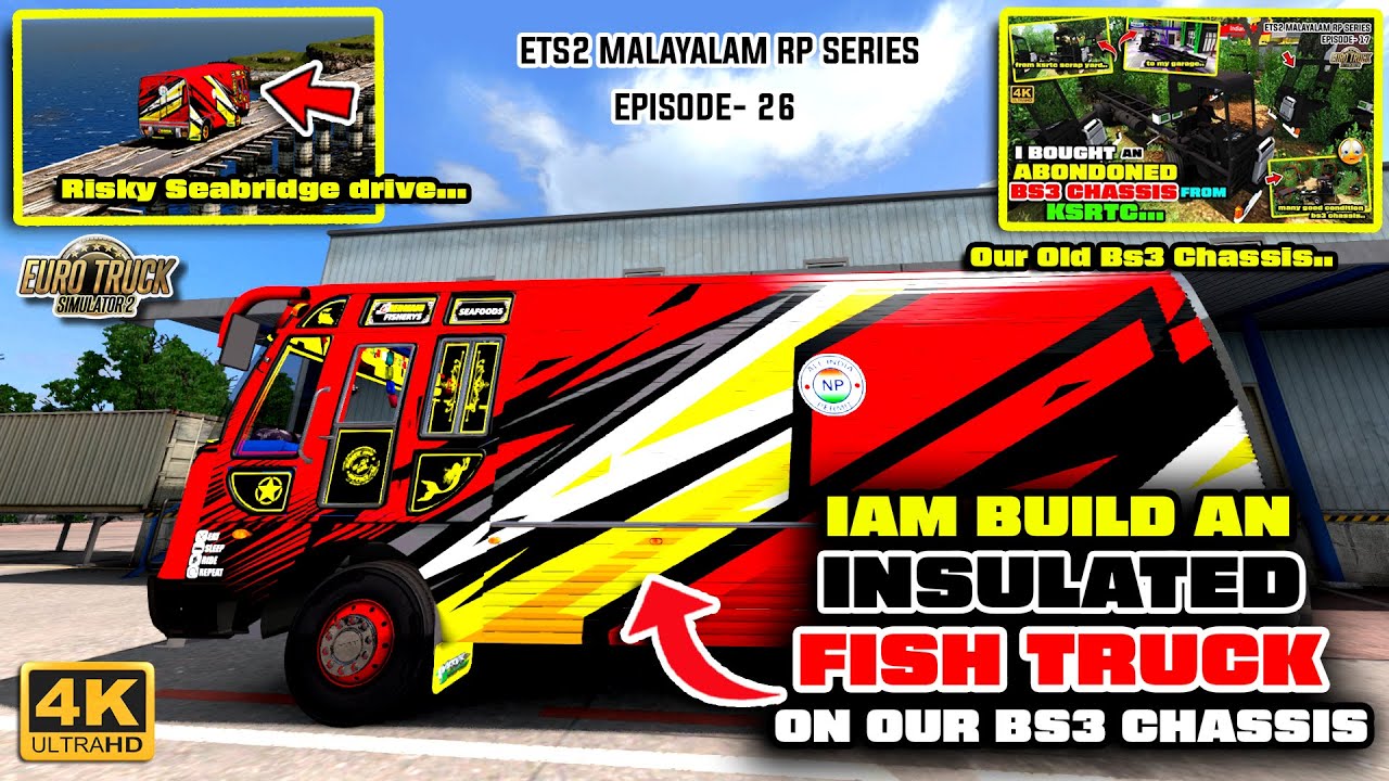 is it bs6?..Nop its bs3 brow🔥 Iam Build a Fishtruck On Our Bs3 Chassis ...