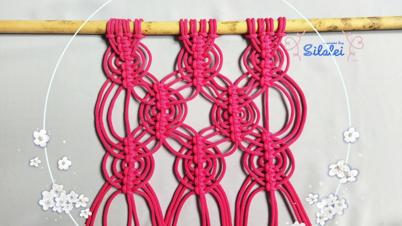 DIY MACRAME - MACRAME TUTORIAL - MACRAME KNOT - BASIC MACRAME - YouTube