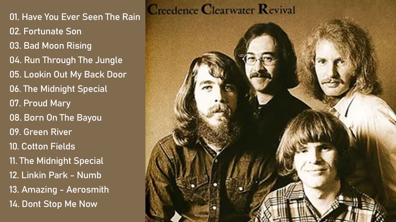 Creedence Clearwater Revival Greatest Hits Playlist - Greatest Classic ...