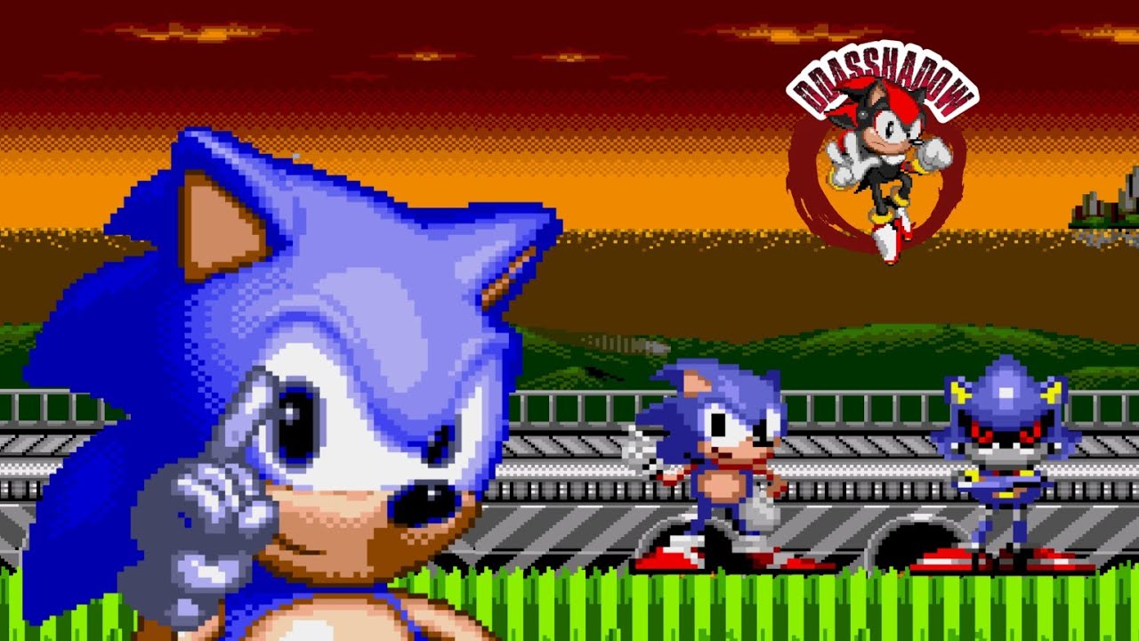 Sonic 2 CD (CD Style) + New Shields • Sonic Classic - YouTube