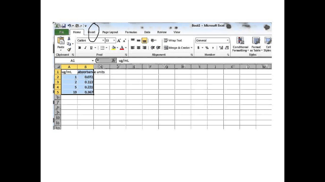 Standard Curve Tutorial_BIO110_KeeneState - YouTube