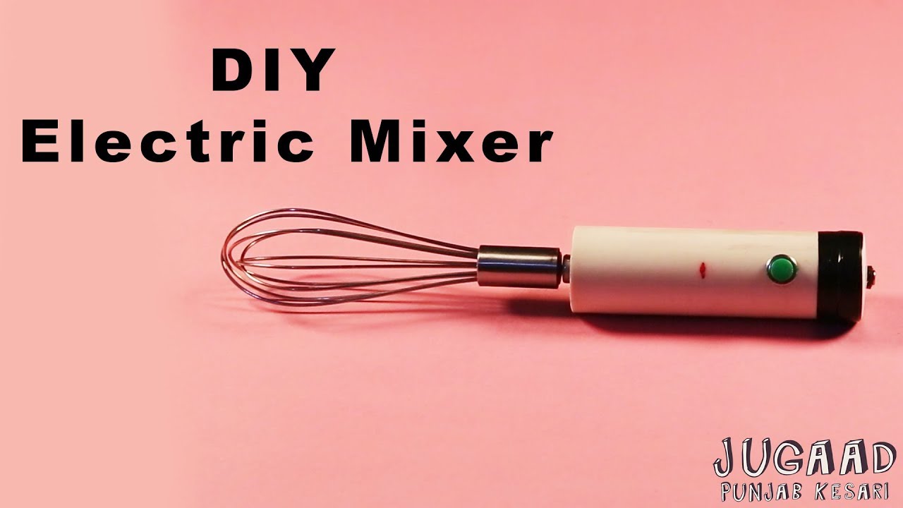 DIY Electric Mixer - YouTube