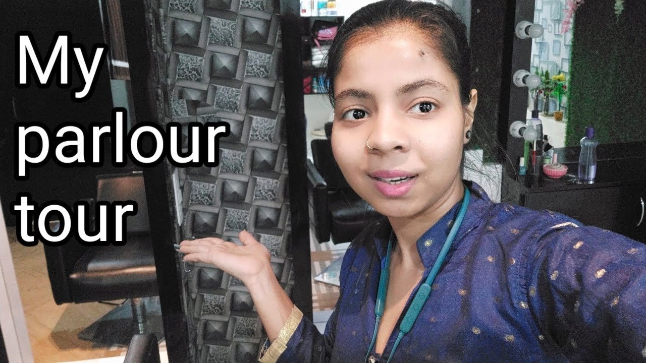 My parlour tour full video| ब्यूटी पार्लर टूर| salon Tour| - YouTube
