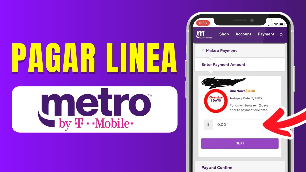 Como PAGAR mi LINEA de Metro by T Mobile (2024) - YouTube
