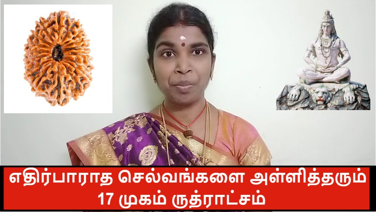 எதிர்பாராத செல்வங்களை அள்ளித்தரும் 17 முகம் ருத்ராட்சம் | 17 Face ...