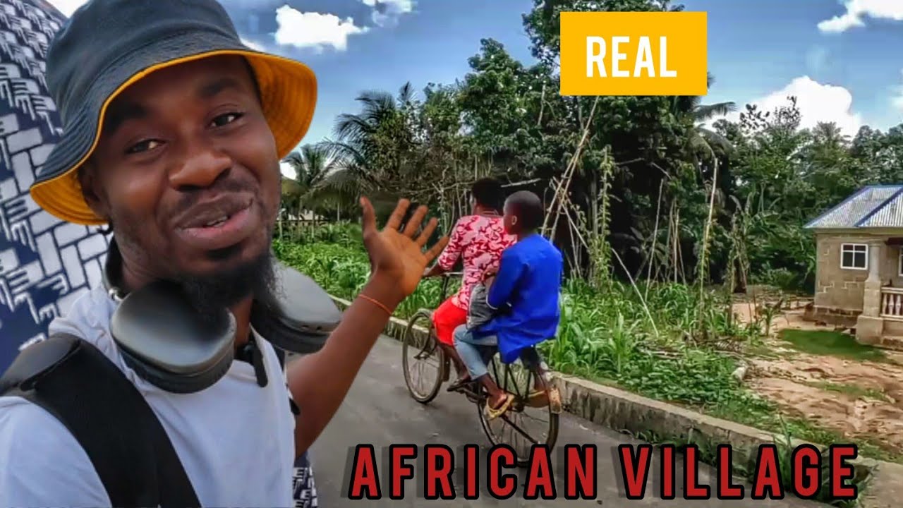 Unexpected Arrival into My African Village!! A Surprise Visit - YouTube