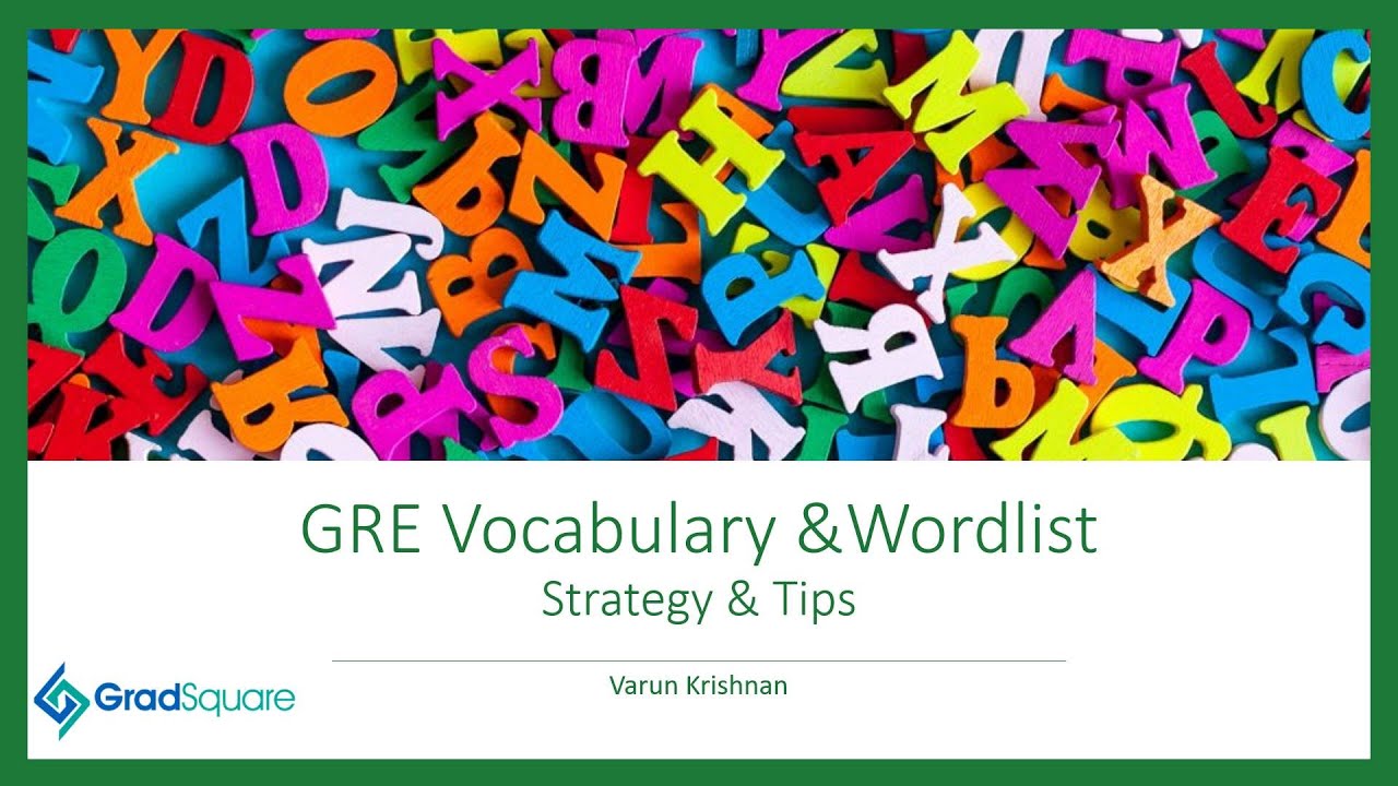 How to memorize GRE Wordlists? | Tips for vocabulary preparation by ...
