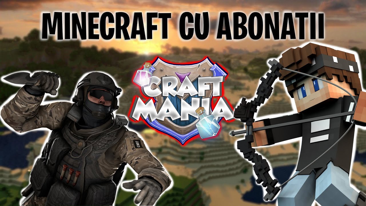 🔴[LIVE] NE JUCAM MINECRAFT cu ABONATII!🔥*+alte jocuri* Romania - YouTube