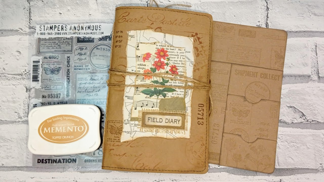 Junk Mail Journal - Inside Cover Pockets - Part 7 - YouTube