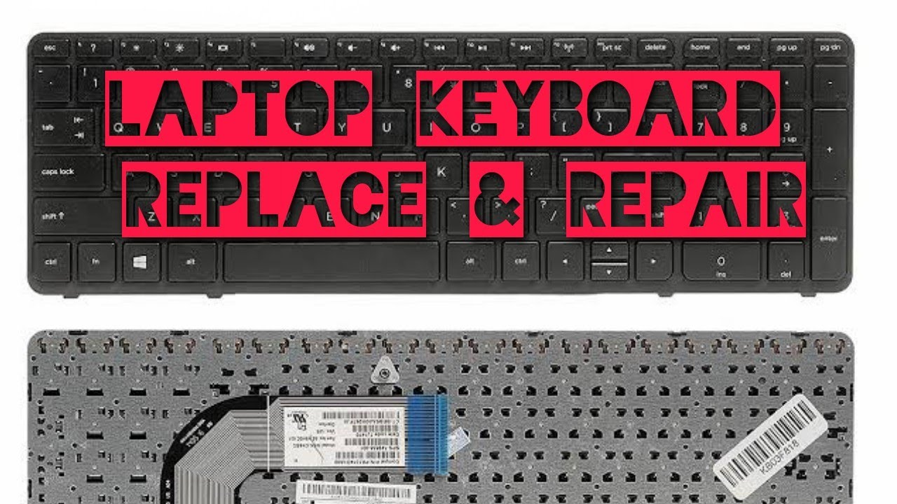 Hcl Laptop Keyboard Replace & Repair | HCL ME Laptop - YouTube