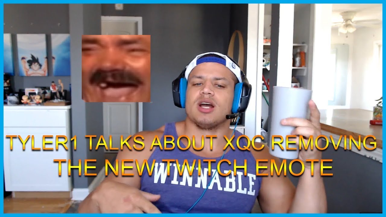 Tyler1 talks about XQC removing the new twitch emote / LOL Moments ...
