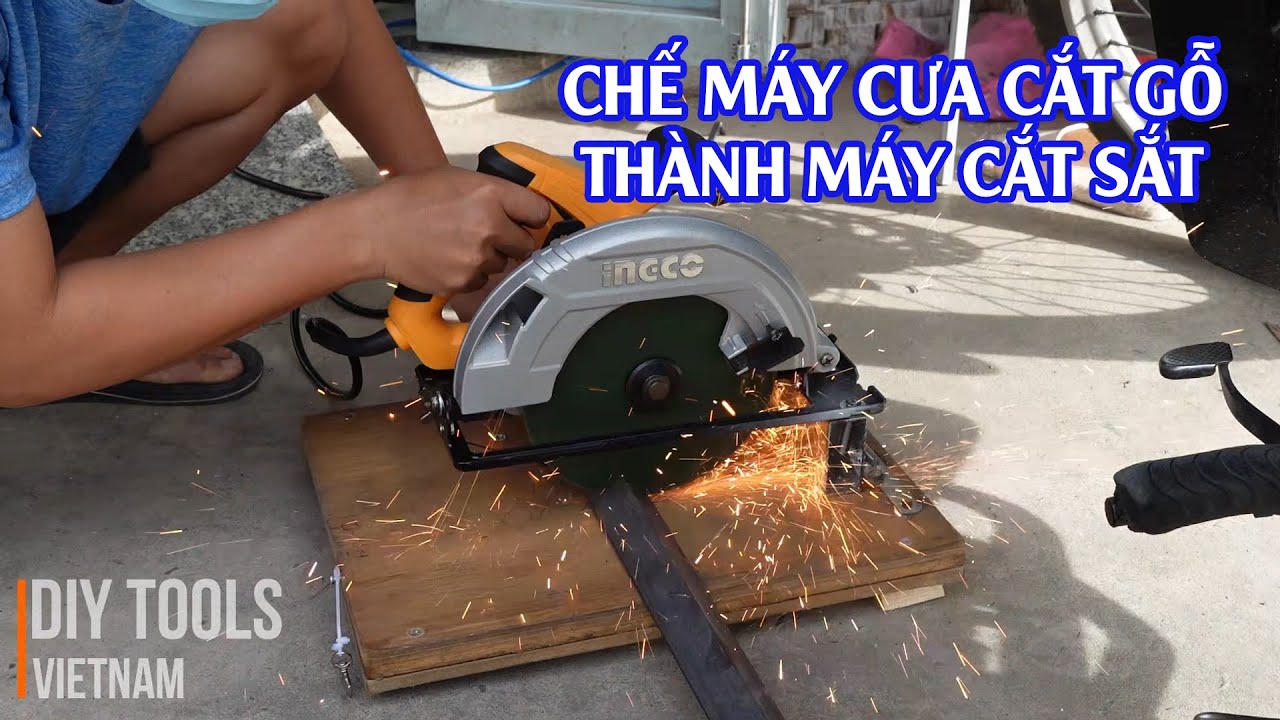 Making A Chop Saw From Circular Saw | Circular Saw Project - YouTube