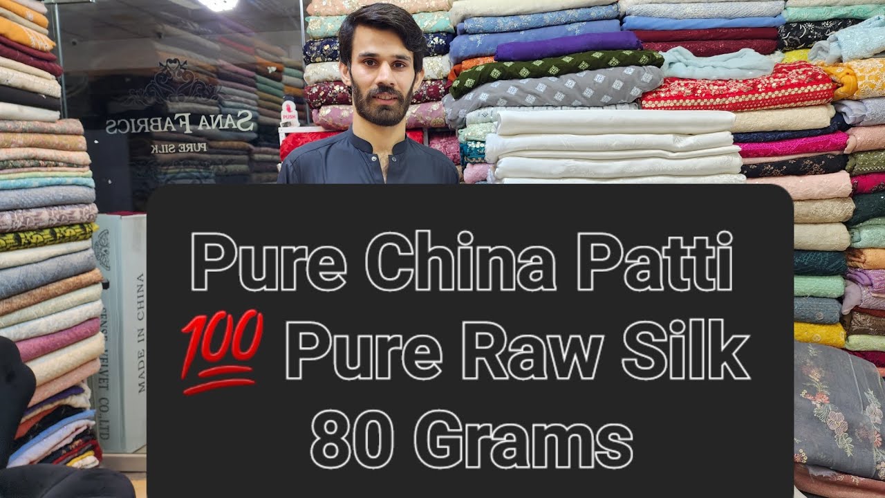 Pure Chinese Raw Silk Pure China Patti Pure Emboss Silk Pure Shamooz ...