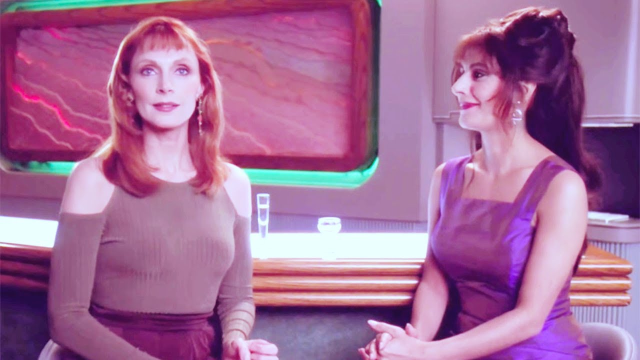 Silk Chiffon Beverly Crusher X Deanna Troi Star Trek The Next