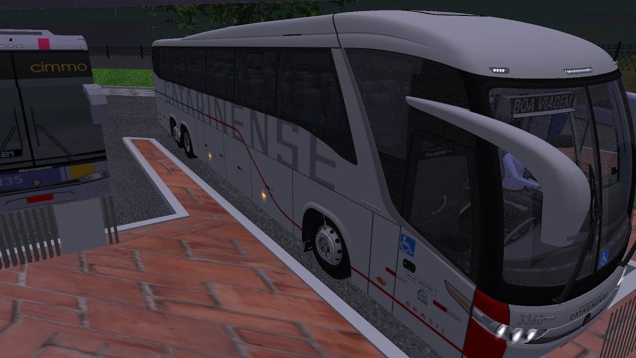 (PBSU)MOD MARCOPOLO G7 1200 6X2 DA CATARINENSE NO MAP RODOVILAS #pbsu ...