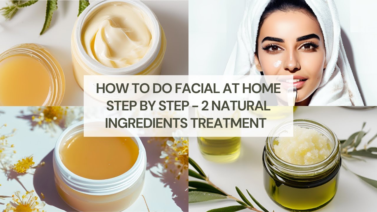 Homemade Facial at Home for Bright Fresh Skin. 2 Ingredients. Natural ...