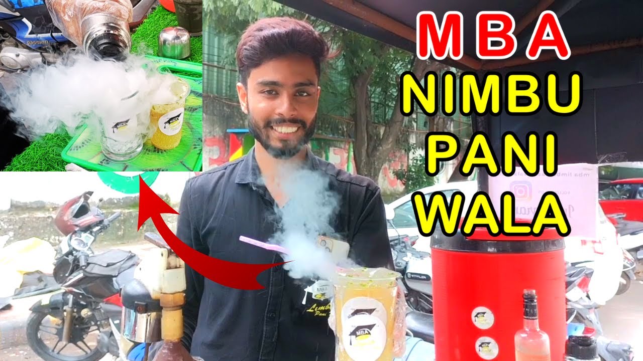 FAMOUS MBA NIMBU PANI WALA (Must Watch ) | Most Unique Drink Of India ...