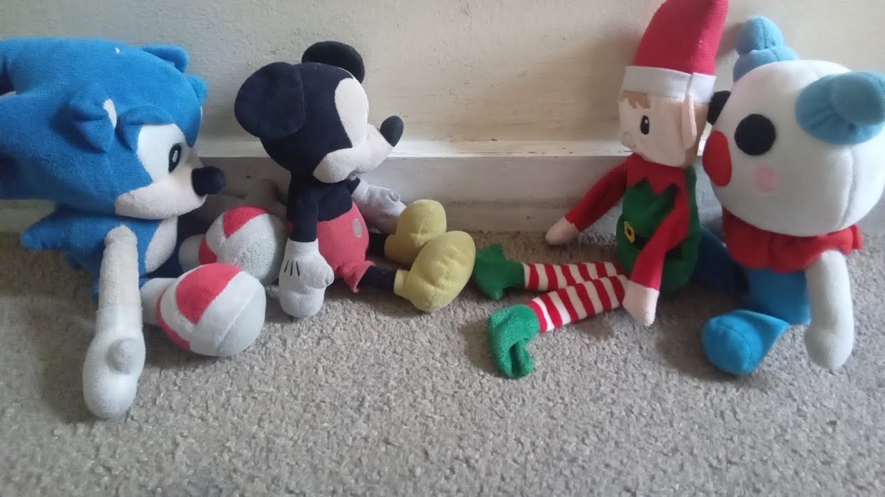 Sonic and mickey VS Elf and clown MOVIE - YouTube
