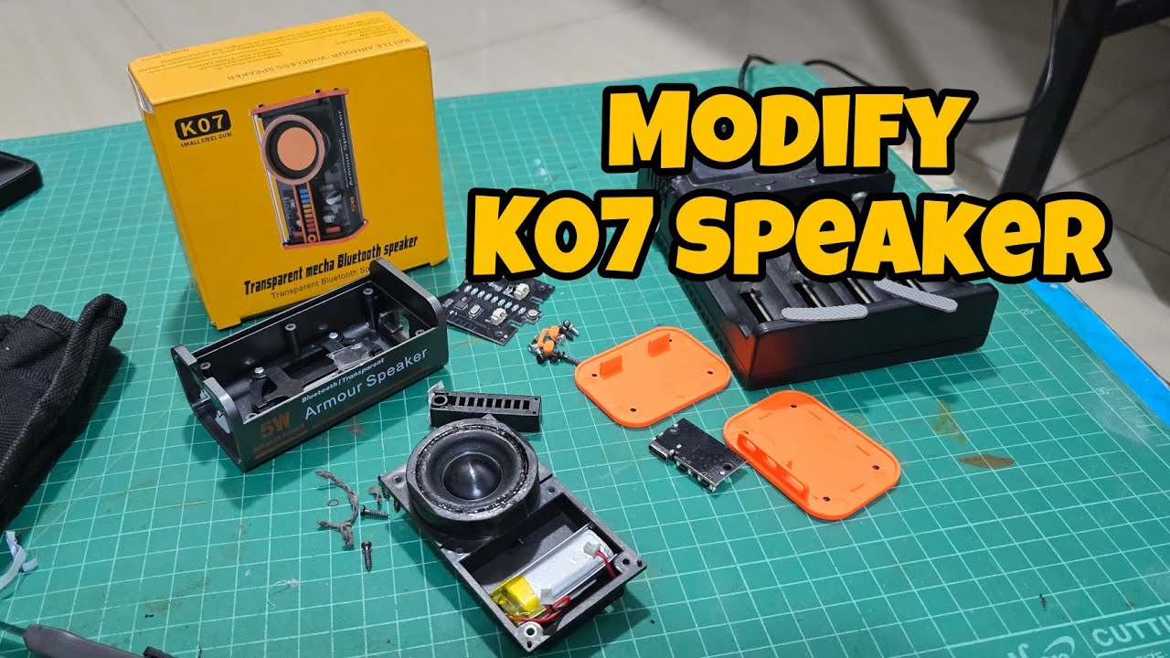 โมดิไฟล์ ลำโพงบลูทูธ K07 Modify K07 Speaker Bluetooth - YouTube