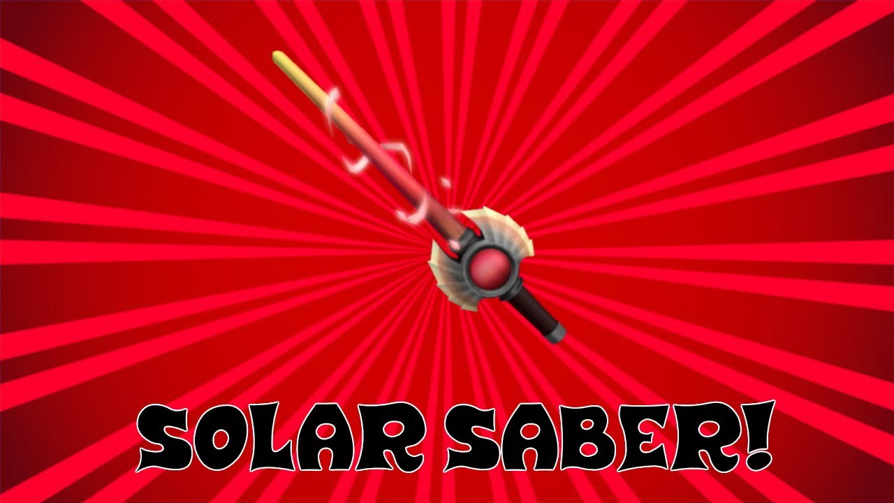 SOLAR SABER GAMEPLAY | Roblox Assassin - YouTube