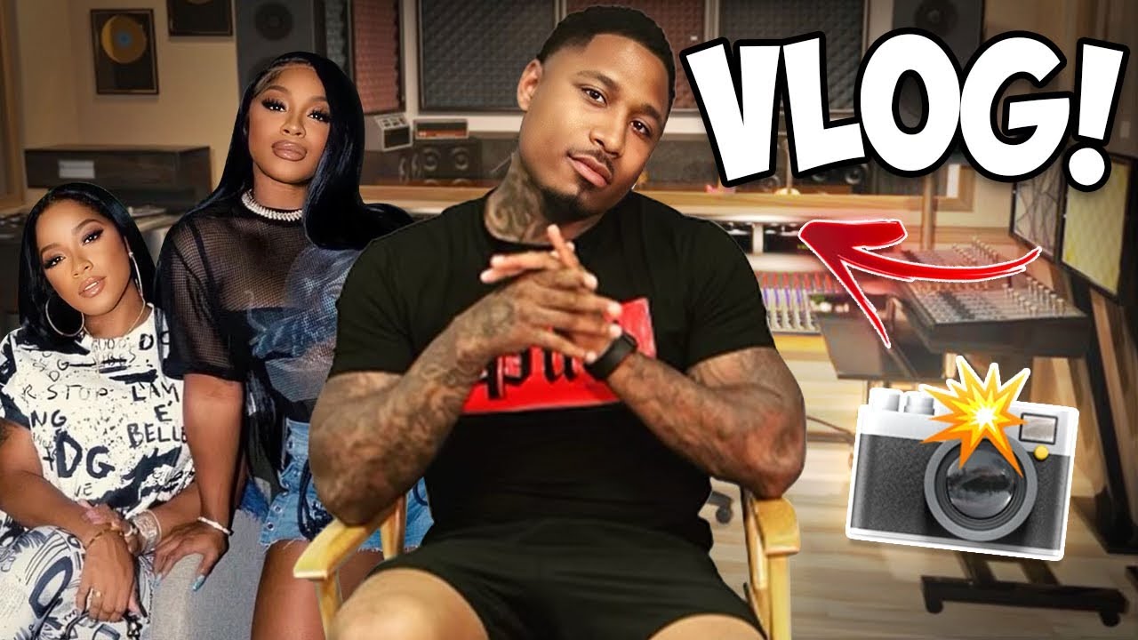 Behind the scenes of Toya & Reginae Show 🎥| Studio time with lil Josh🎙️ ...