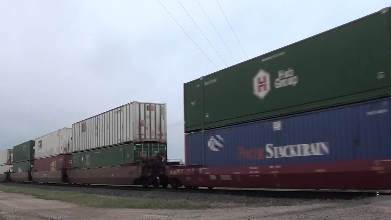 eastbound UP mixed intermodal train on the UP Herington Sub 05/07/2015 ...