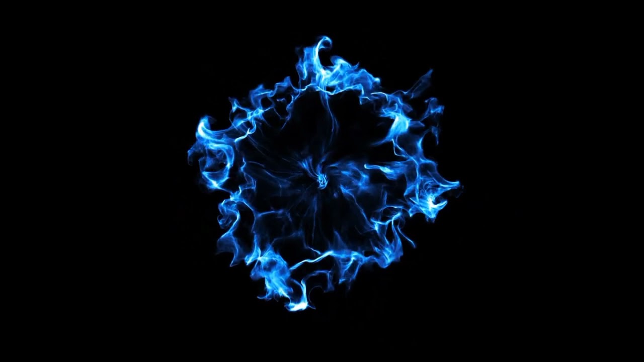 Blue Shockwave VFX effect black screen - YouTube