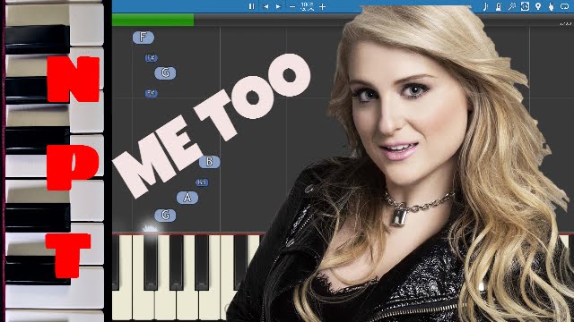 Meghan Trainor - Me Too - Piano Tutorial - YouTube