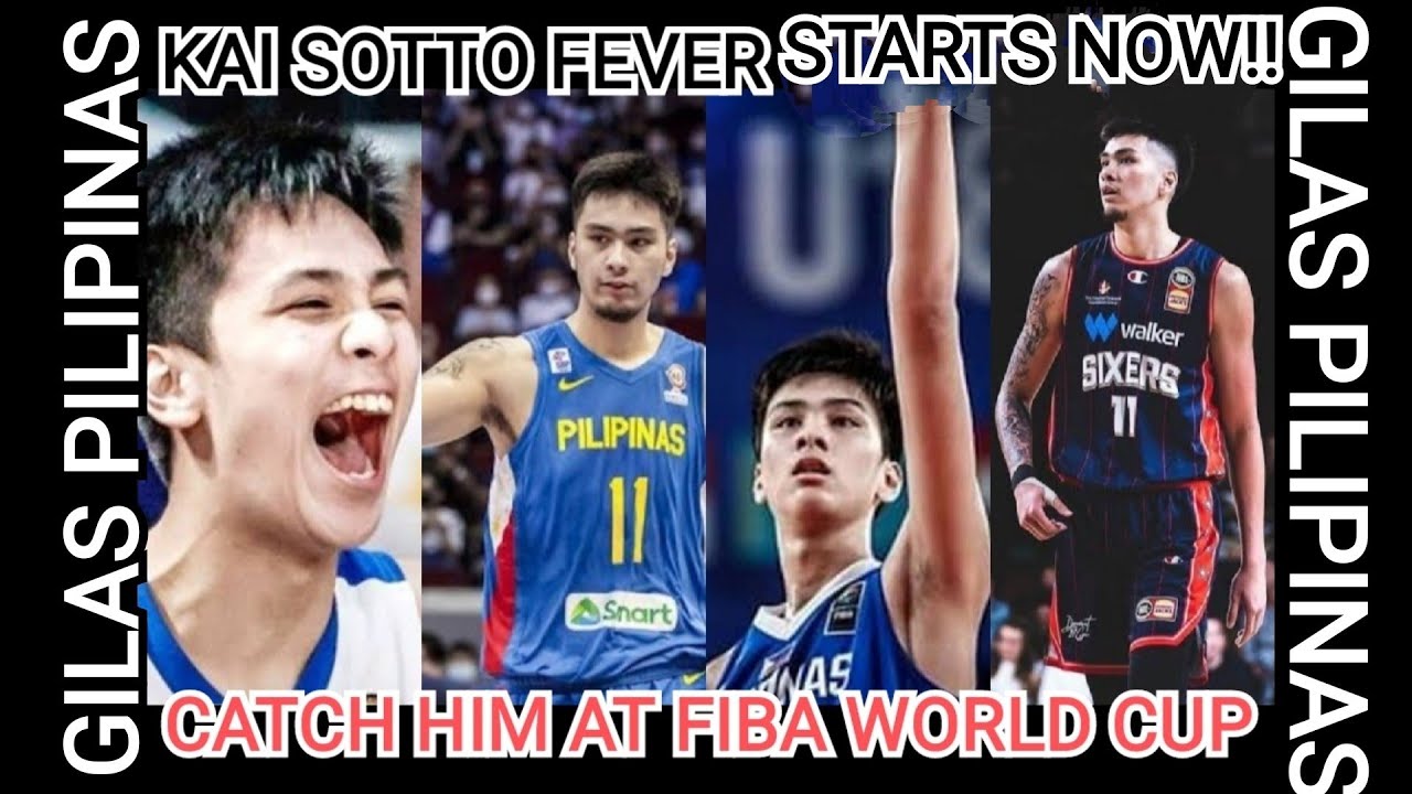 CAN'T GET OVER KAI SOTTO FEVER!! GILAS PILIPINAS SHINES AT FIBA 2023 ...