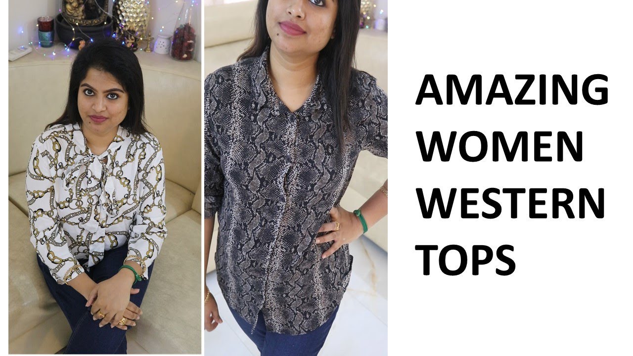 Amazing Women Western Tops || Max Shopping Haul || March2020 - YouTube