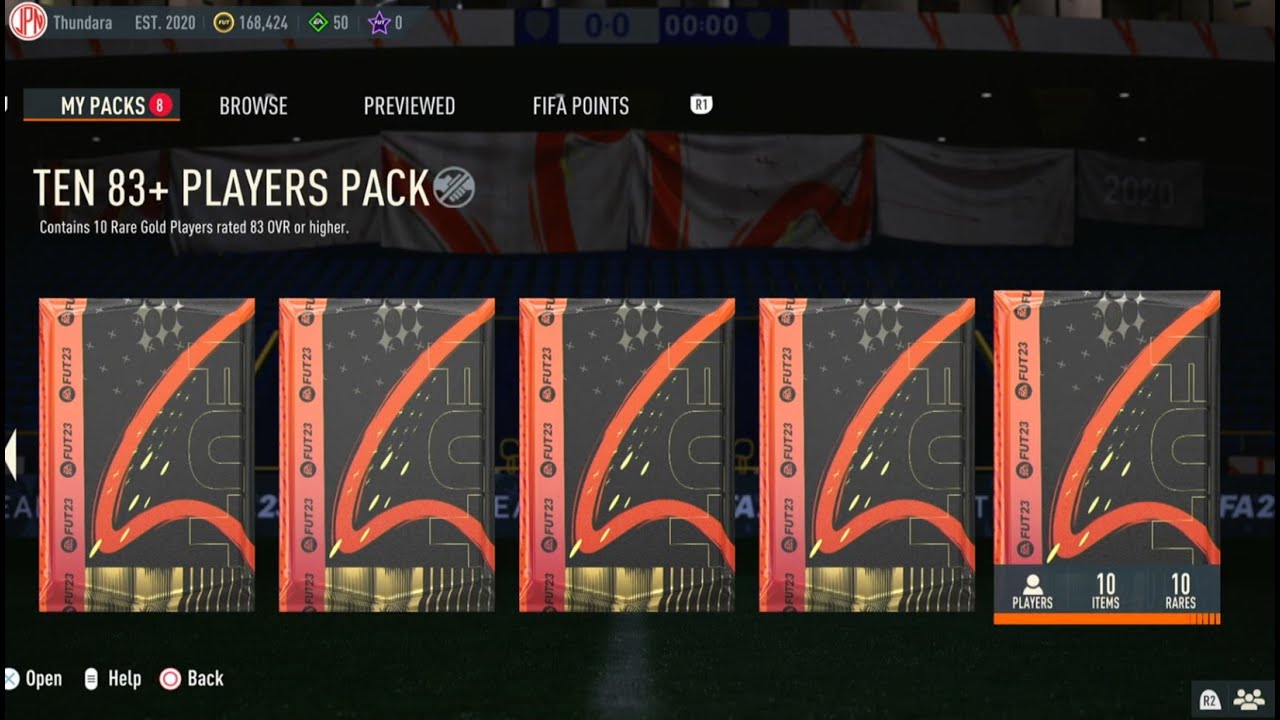 Opening 5 78+ Triple Upgrades and the 83x10 Pack!!! FIFA 23 - YouTube