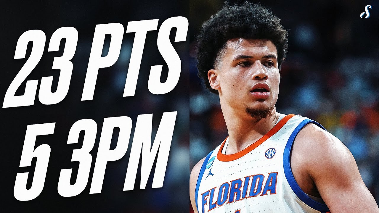 Walter Clayton Jr. Comes Up CLUTCH vs. UCONN | 23 PTS (5 THREES) | 3.23 ...