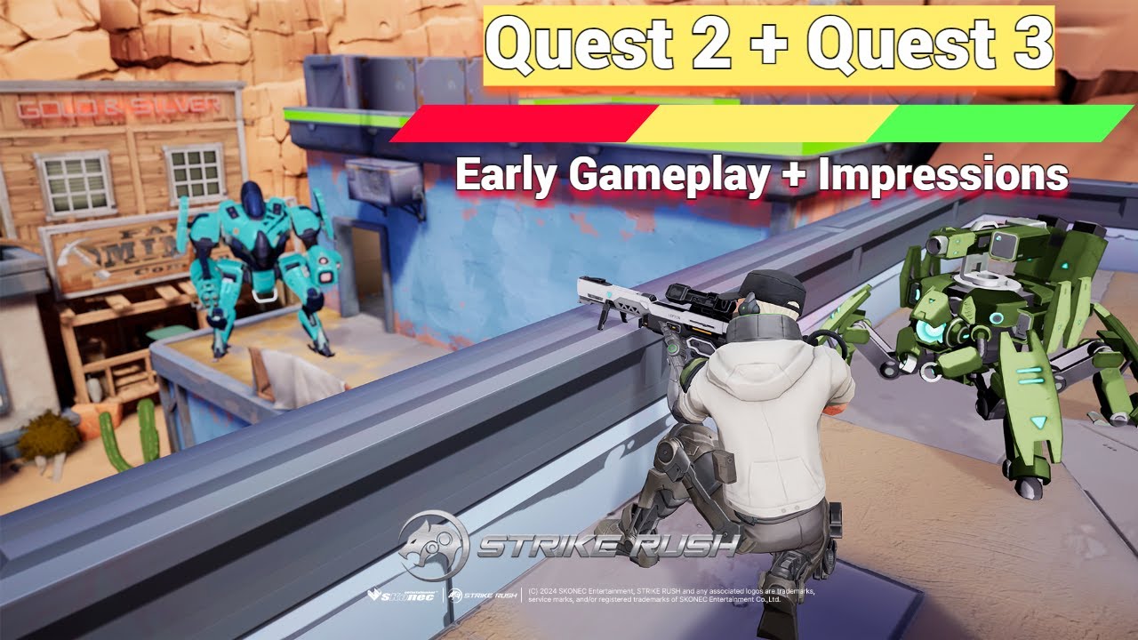 Strike Rush Quest 2 / 3 Gameplay + Impressions - FPS Hero Shooter ...