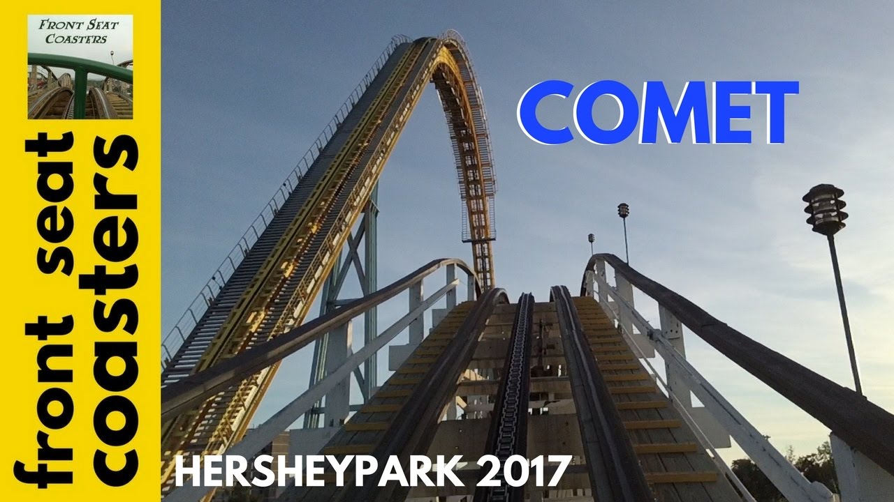 Comet POV HD Hersheypark 2017 Springtime In The Park Front Seat On-Ride ...