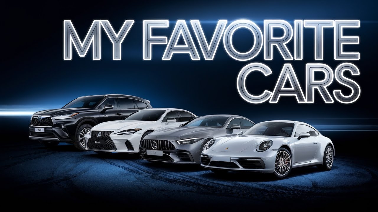 My 4 favourite car brands and I will build them - YouTube