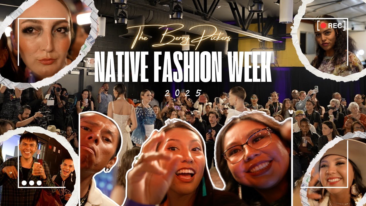 Santa Fe Native Fashion Week 2025 Vlog - YouTube