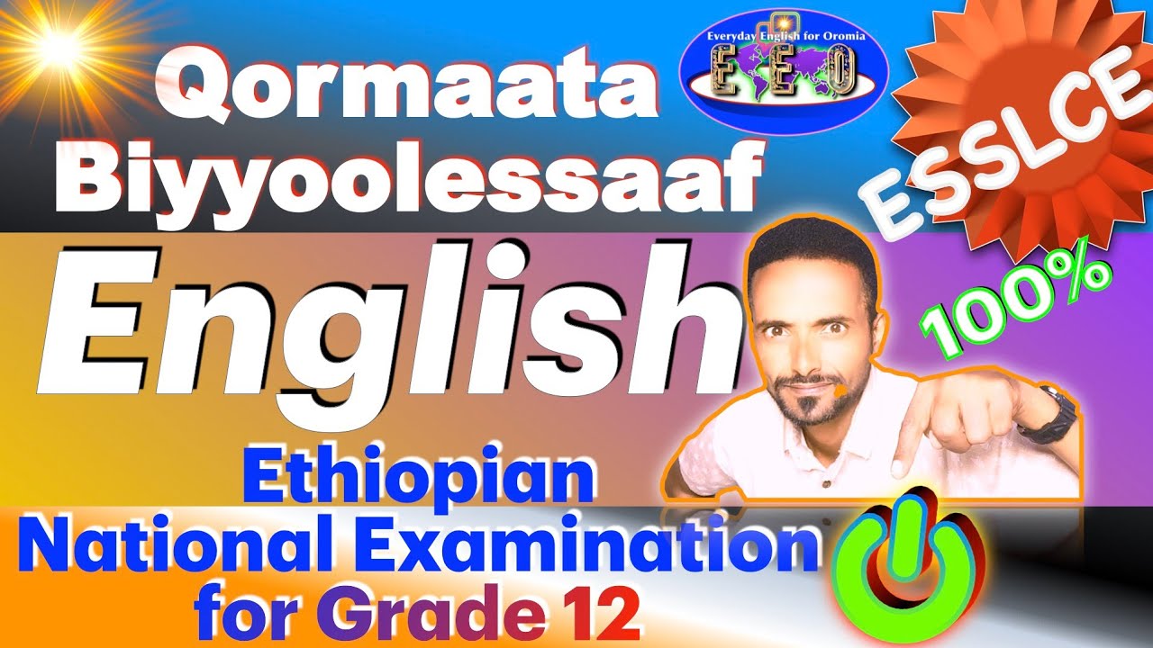 Mastering Communicative Activities for Ethiopian National English ...