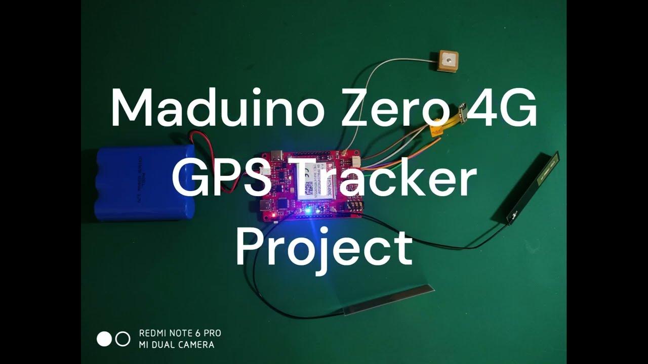 Maduino Zero 4G GPS Tracker - YouTube