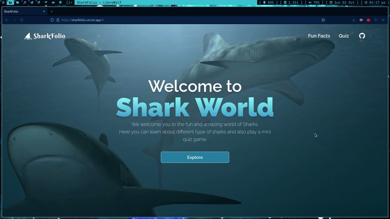 SharkFolio Project - Shark Hacks 4 - YouTube