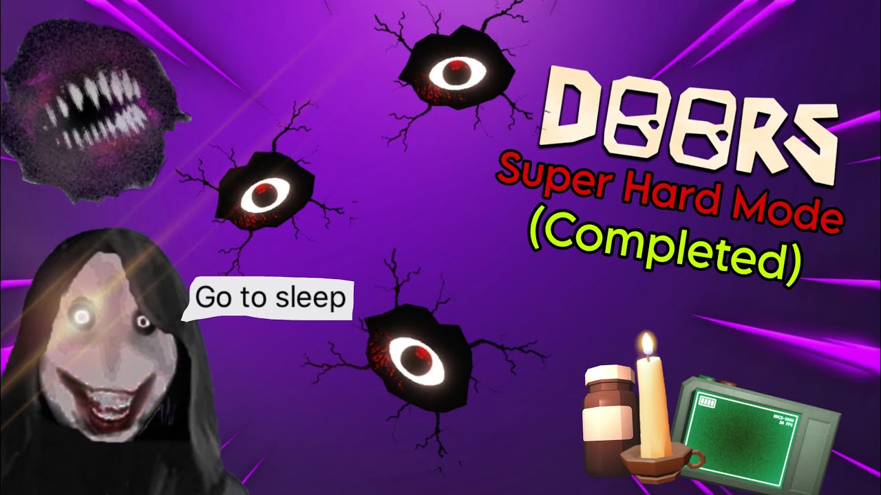 Doors (Super hard Mode) Completed! - YouTube