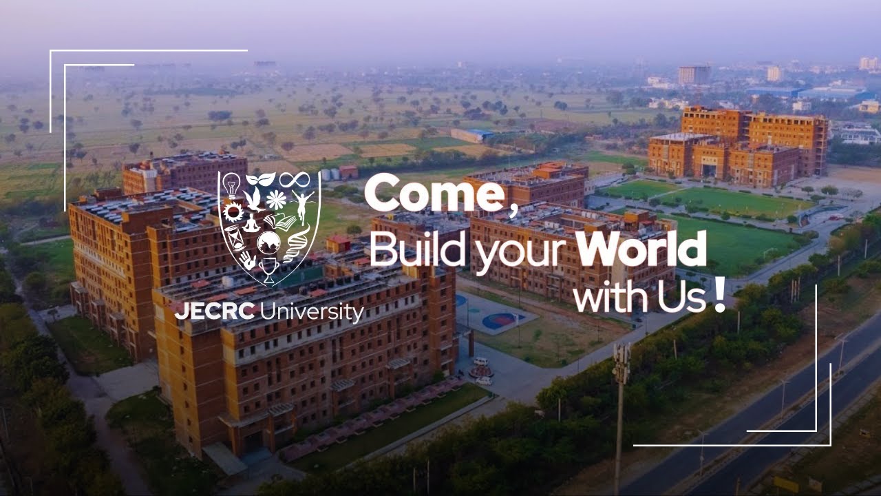 Come, Build your World with Us | JECRC University - YouTube