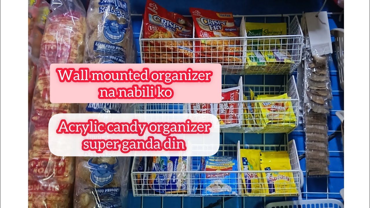 Dumating na yung wall organizer ko para sa tindahan • Plus magandang ...